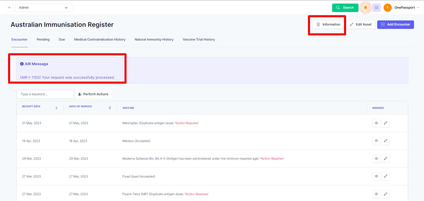 Updating Individual Indigenous Status – OnePassport