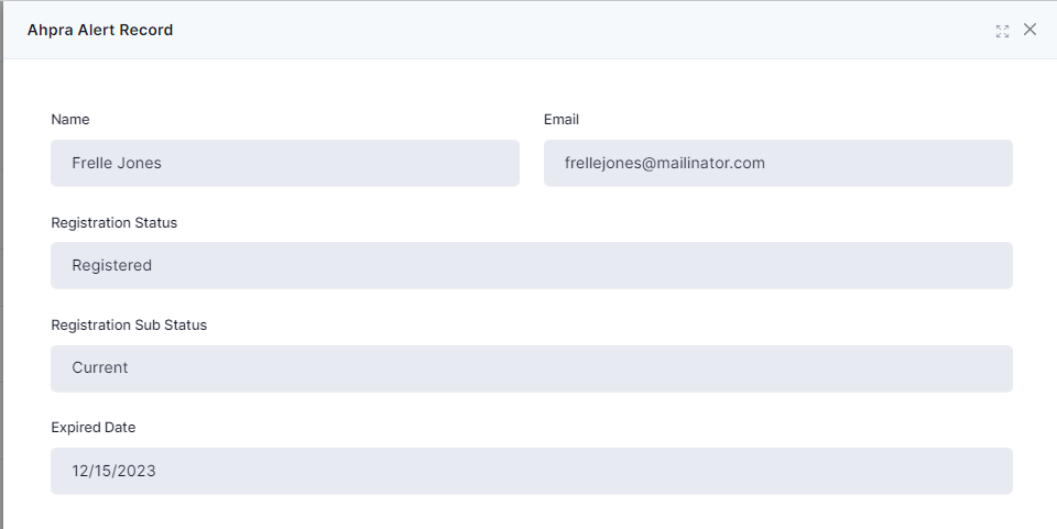 Setting Up Ahpra Alert and Receiving Notification – OnePassport