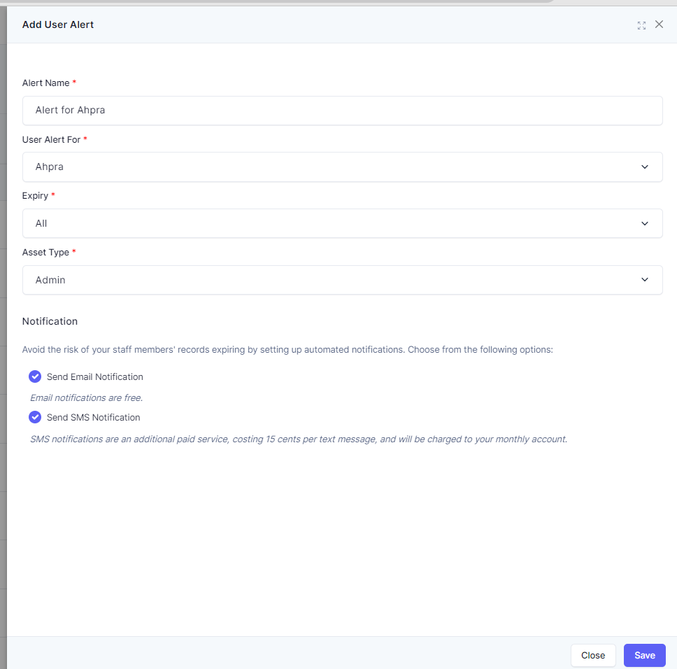 Setting Up Ahpra Alert and Receiving Notification – OnePassport
